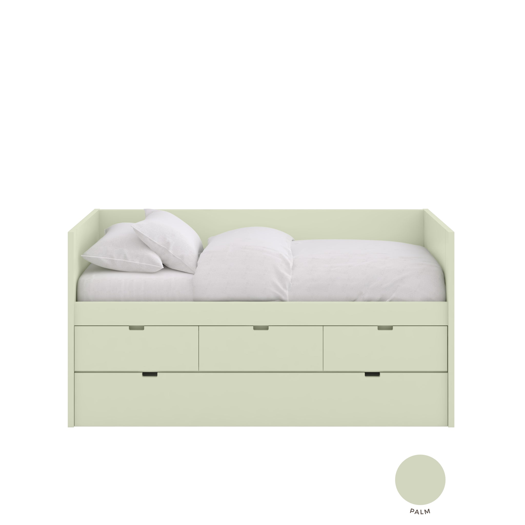 Day Bed Block with guest bed, frieze & drawers